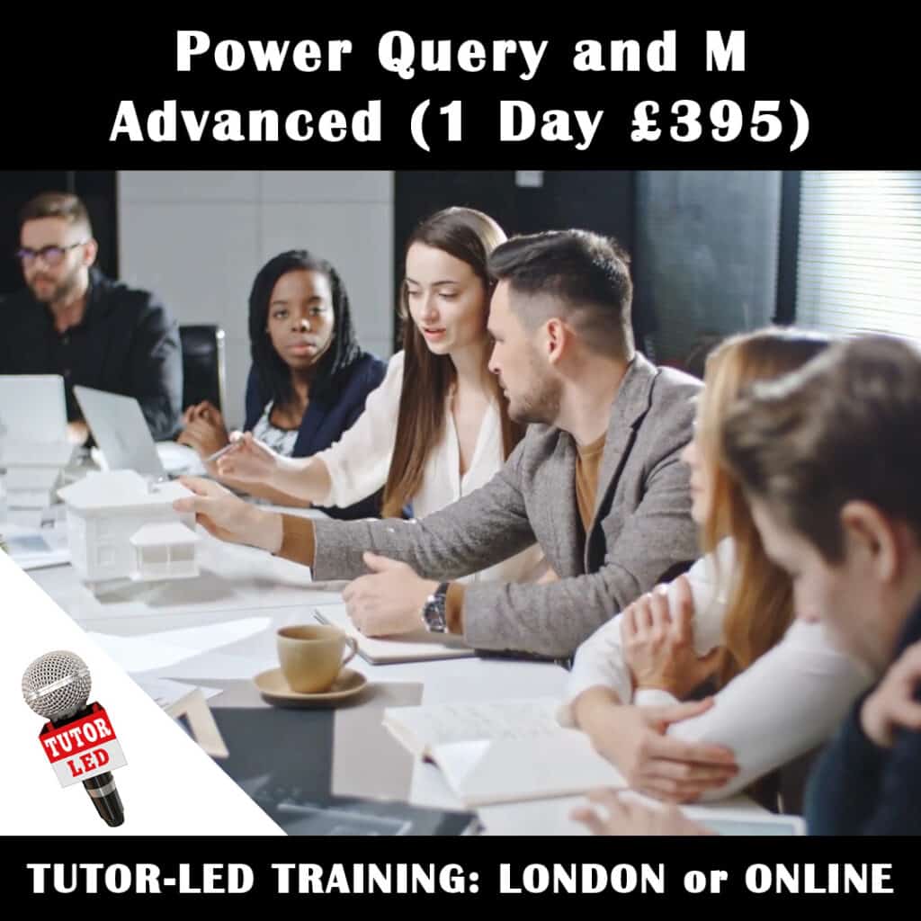 Power Query and M Advanced | G Com Solutions Limited